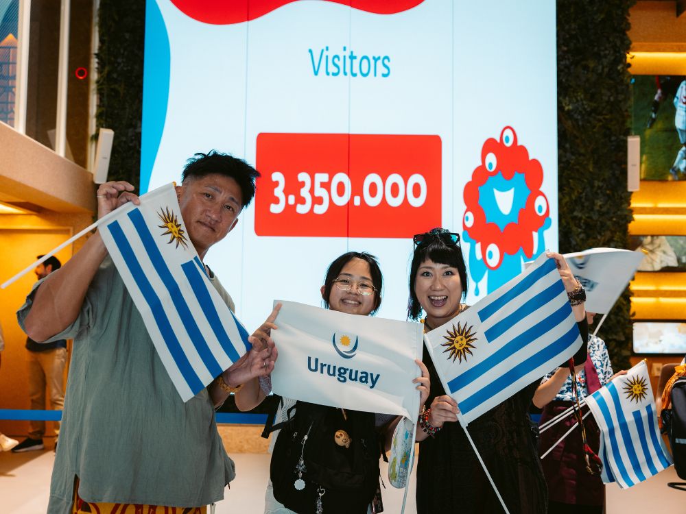 Uruguay Pavilion in Osaka reaches 3.35 million visitors — the equivalent of the nation’s ...